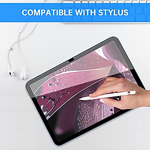 avakot 2 Pack Tempered Glass Screen Protector for iPad 10th Generation 10.9" 2022 | Screen Protector for iPad 10.9 Inch 2022 Tempered Glass Film for iPad 10 Gen Touch Sensitive Anti-Scratch