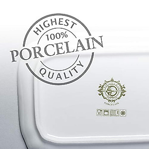 WM Bartleet & Sons White Butter Dish with Lid, Quality Porcelain. Small 10cm Dish with Lid