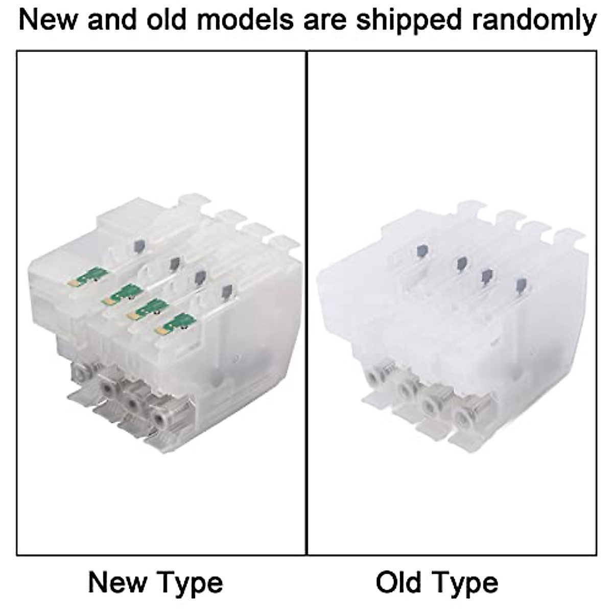 Refill Cartridge Replacement, Sturdy Refill Cartridge Smoothly Output Good Sealing Magenta Blue Yellow Black PP for Printer (LC3219)