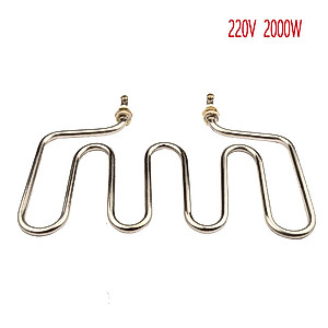 Food Grade SS304 4U Type Tubular Heater Element for Rice Steaming Cart Heater U-Shape Heating Element 4U Liquid Heating Pipe