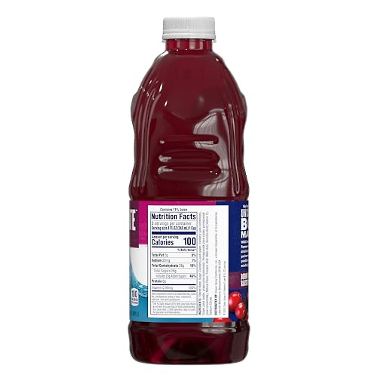 Ocean Spray® Cran-Pomegranate™ Cranberry Pomegranate Juice Drink, 64 Fl Oz Bottle (Pack of 8)