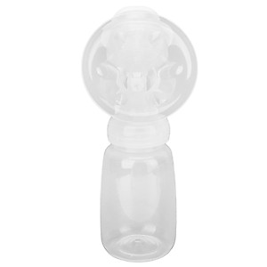 Breast Pump, Adjustable Suction Silicone Hand Pump Breastfeeding, Portable Manual Breast Pump for Nursing Mothers, White, Mothers Day Gifts