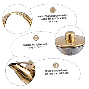 HOLIDYOYO Stainless Steel Pot Whistling Stovetop Kettles Supply Boiling Tea Kettle Infuser Whisle Hot Water Kettle Bowls Espresso Machine Espresso Mug Brew Lid Coffee Maker Thicken Teakettle