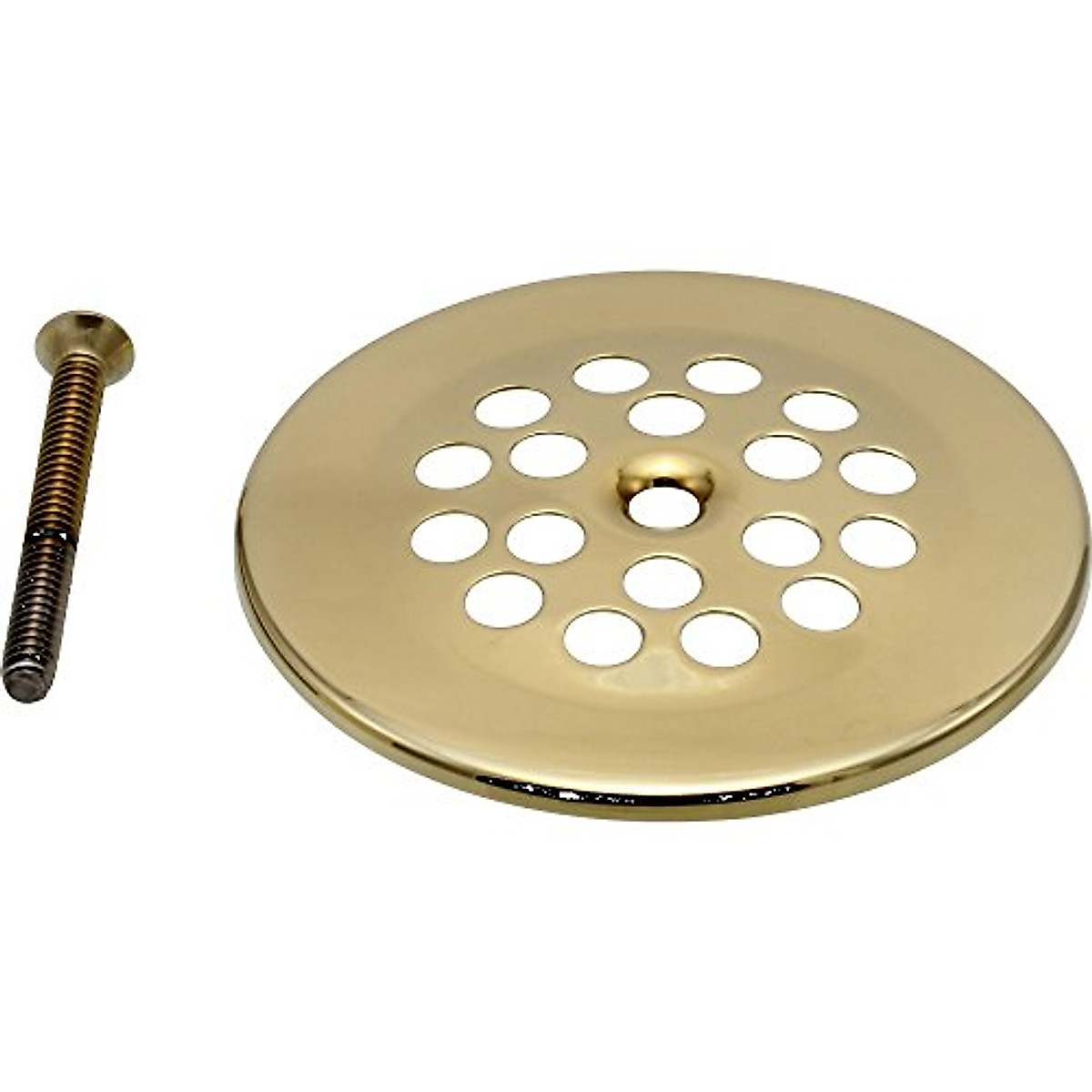 Delta Faucet RP7430PB Dome Strainer with Screw, Polished Brass