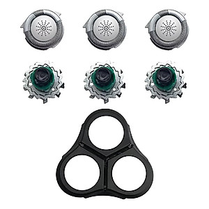 Replacement RQ11 shaver head for Philips Norelco SensoTouch RQ1180 1160X 1150X razor