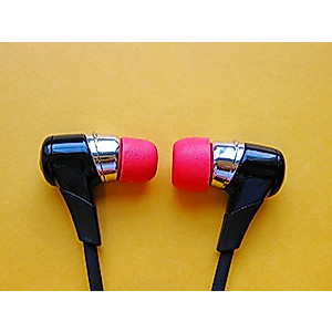 12pcs (RDMF-B)- S/M/L Premium Memory Foam and Round Replacement Earbuds Eartips Set Compatible with Jaybird Bluebuds X Earphones Headphones