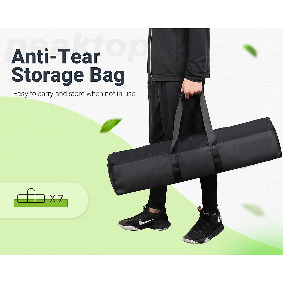 PEAKTOP OUTDOOR 20'X40' Party Tent Heavy Duty Wedding Tent Outdoor Gazebo Event Shelter Canopy with Carry Bags