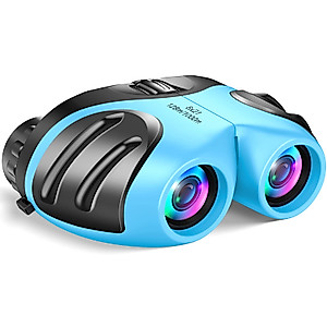 Let's GO! Binoculars for Kids Boys, DIMY Outdoor Toys for 3-9 Year Old Boys New Best Gifts for 3-9 Year Old Boys Christmas Xmas Stocking Stuffers Fillers for Boys Blue