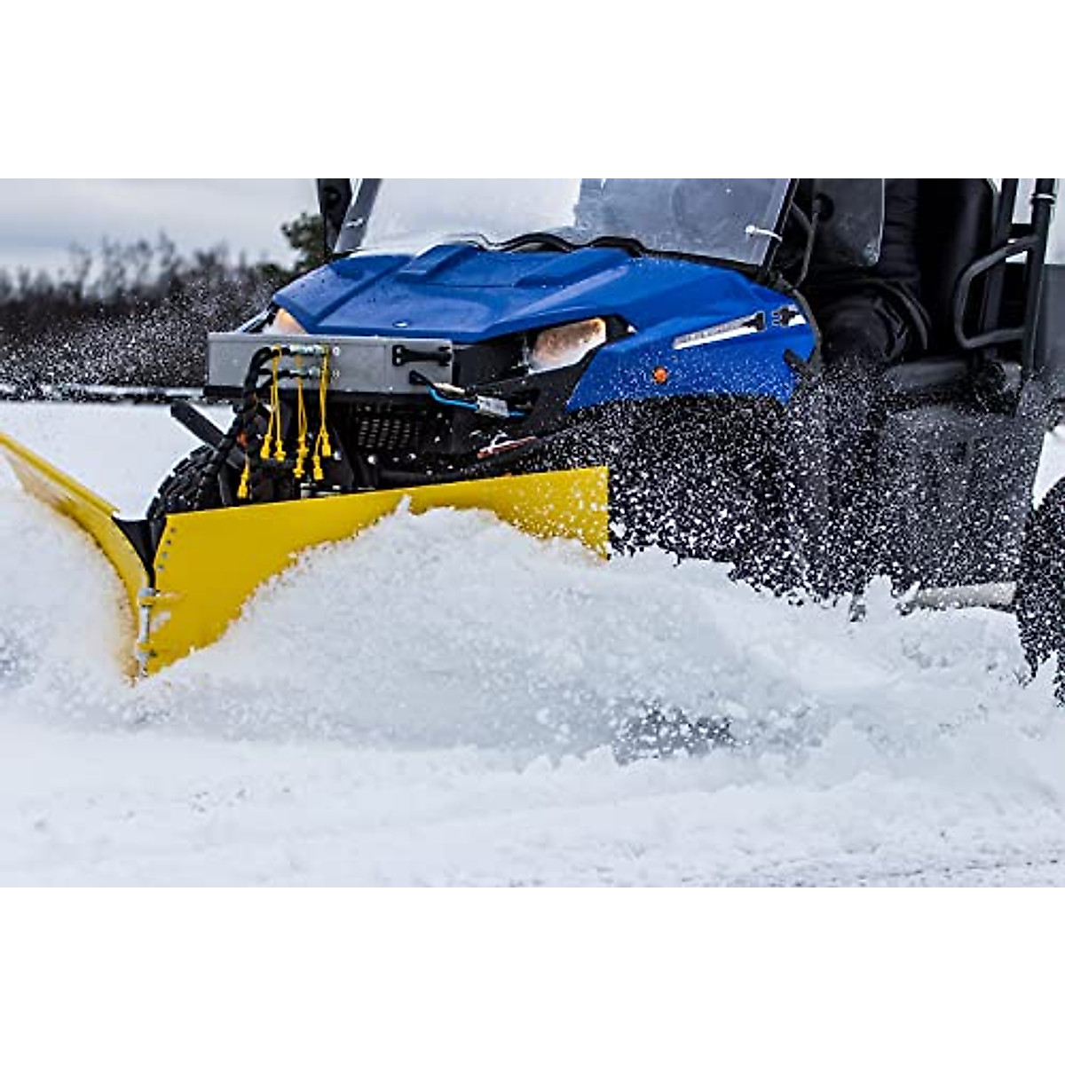 71" UTV V-PLOW - Snow Plow Kit for Polaris RZR 1000S / 1000 XP / 1000 XP Turbo - IRON BALTIC