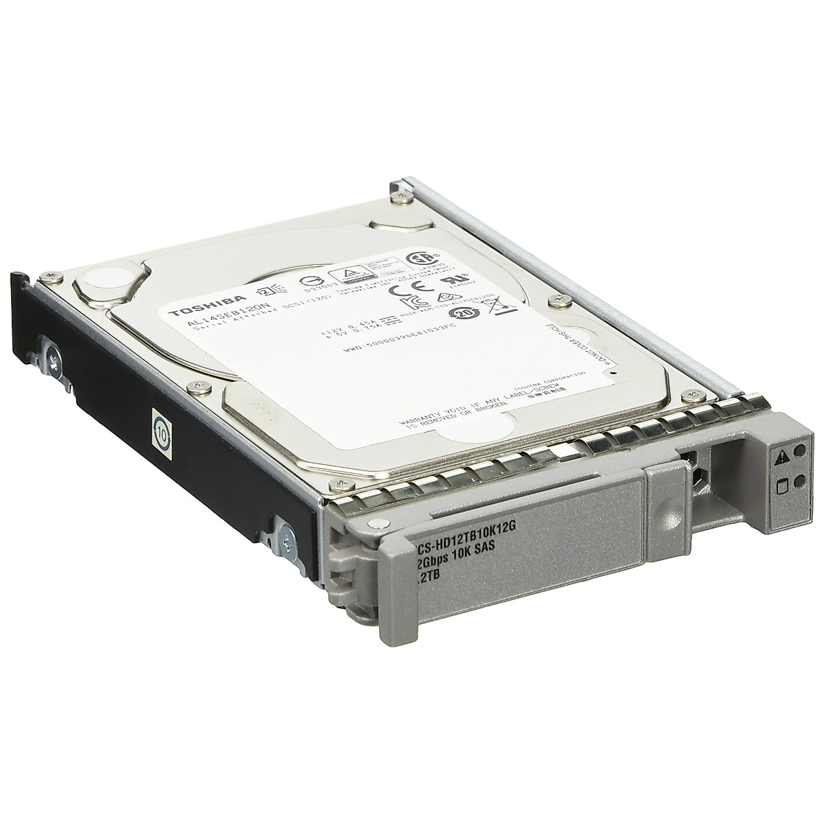Cisco UCS-HD12TB10K12G 1.2TB 10K RPM SAS 12G 2.5 HDD (Renewed)