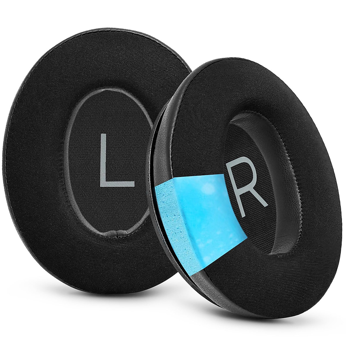 Ear Pads Replacement for Bose QuietComfort 45, Cooling Gel Earpads with Memory Foam for Bose QC45 & QC SE Wireless Headphones Upgraded (Black)