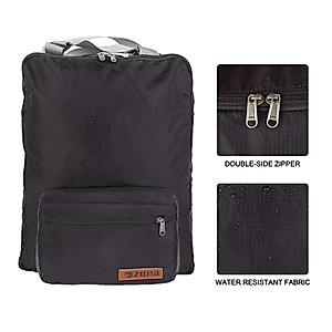 ZOEA Lightweight Stroller Travel Bag, Compatible with Gb Pockit Stroller and Gb Pockit Plus Lightweight Stroller (white grey)