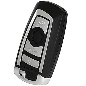 SCITOO Keyless Entry Remote Key Fob SHELL CASE Replacement for 4 Buttons Uncut Car Key for 2015 for BMW M4 2012-2016 for BMW M5 2010-2016 for BMW 528i 2pcs FCC Q0EWNTA0NG Q0EWNTA0NG