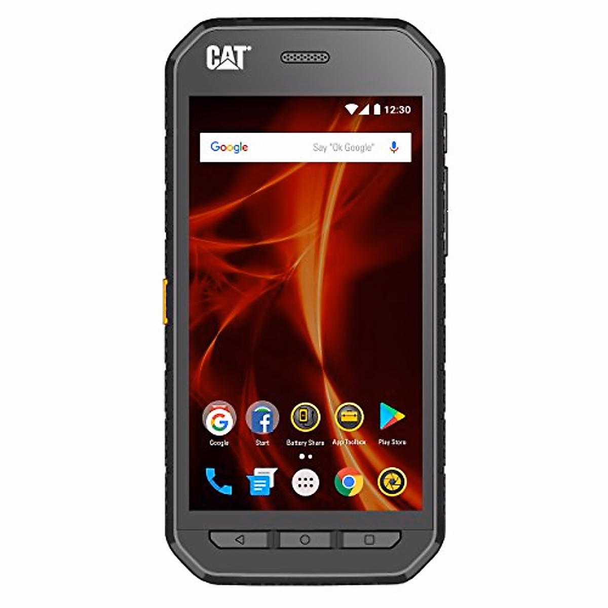 Caterpillar CAT S41 Dual-SIM 32GB Rugged IP68 (GSM Only, No CDMA) Factory Unlocked 4G/LTE Smartphone (Black) - UK/EU Version