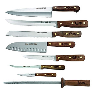 WR Case XX Nine Piece Case Household Cutlery Block And Knife Set Item #10249