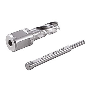 ACTOOL 1/2" Diameter × 1" Depth of Cut HSS ANNULAR Cutter with 3/4'' Weldon Shank