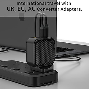 [Bundle] INVZI 67w GaN USB-C Charger and International Universal Travel Adapter Converter with UK, EU, AU Adapter