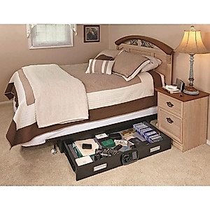 SnapSafe Under Bed Safe, XXL – Under Bed Gun Safe for Firearms, Ammunition and Valuables – Fits in Trunk of Larger SUVs – Easy Access, Out of Sight, Space Saving – Black, 48 x 7 x 24 Inches