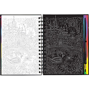 Scratch & Sketch Extreme Fantasy Art (Trace Along) (Scratch and Sketch Trace-Along)