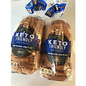 ALDI L’OVEN FRESH Keto Friendly White Bread 2 Loaves (WHITE)