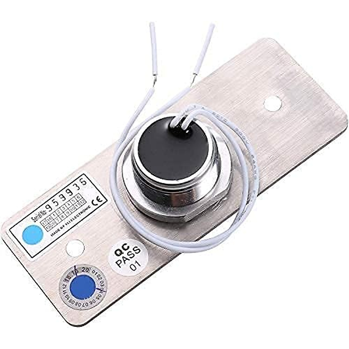 UHPPOTE IP65 Rated Waterproof Outdoor Gate Electric Magnetic Lock Access Control System Kit with Remote Control