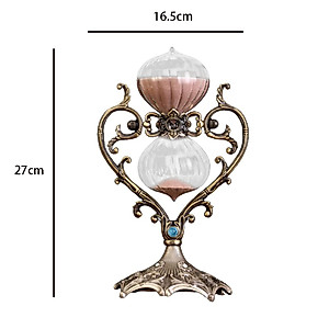 FEMUN,Hourglass Decor,Hourglass,Sand Timer,Hour Glass with Sand-Applicable Gift Occasion,Wedding,Birthday,Graduation. Suitable for Gift-Giving Relationship, Juniors, Couples, Colleagues, Friends.