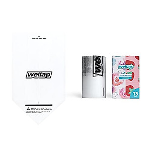 Waste Drawer Liners for Litter Box Automated by Wellap - 75 Pack - 9-11 Gallons - 23.5" x 29" Replacement Liners Cat Pan Waste Bin