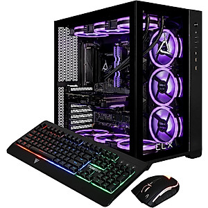 CLX Set Gaming PC - AMD Ryzen 7 7800X3D 4.2GHz, GeForce RTX 4080 Super, 32GB DDR5 Memory, 2TB NVMe M.2 SSD, 6TB HDD, WiFi, Windows 11 Home, Black