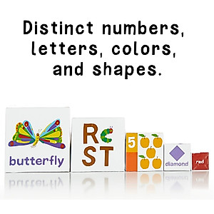 Kids Preferred The World of Eric Carle Stacking Nesting Blocks, 10 pieces