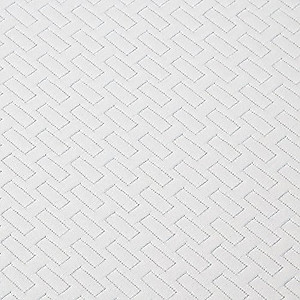 Olee Sleep 10 Inch EOS Multi Layer Gel Infused Memory Foam Mattress, Queen, White