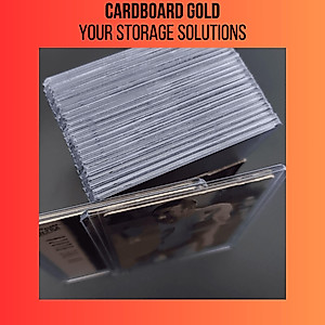 1x 25ct CBG 60 pt Cardboard Gold 3" x 4" PRO Toploaders Keeps Thick Cards Ultra Protected