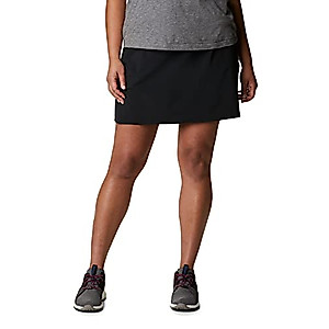 Columbia Women's Pleasant Creek Skort, Black, Large