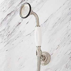 Signature Hardware 902867 Exposed Shower System with Shower Head and Handshower