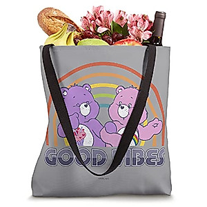 Care Bears Good Vibes Rainbow With Share And Cheer Bear Tote Bag