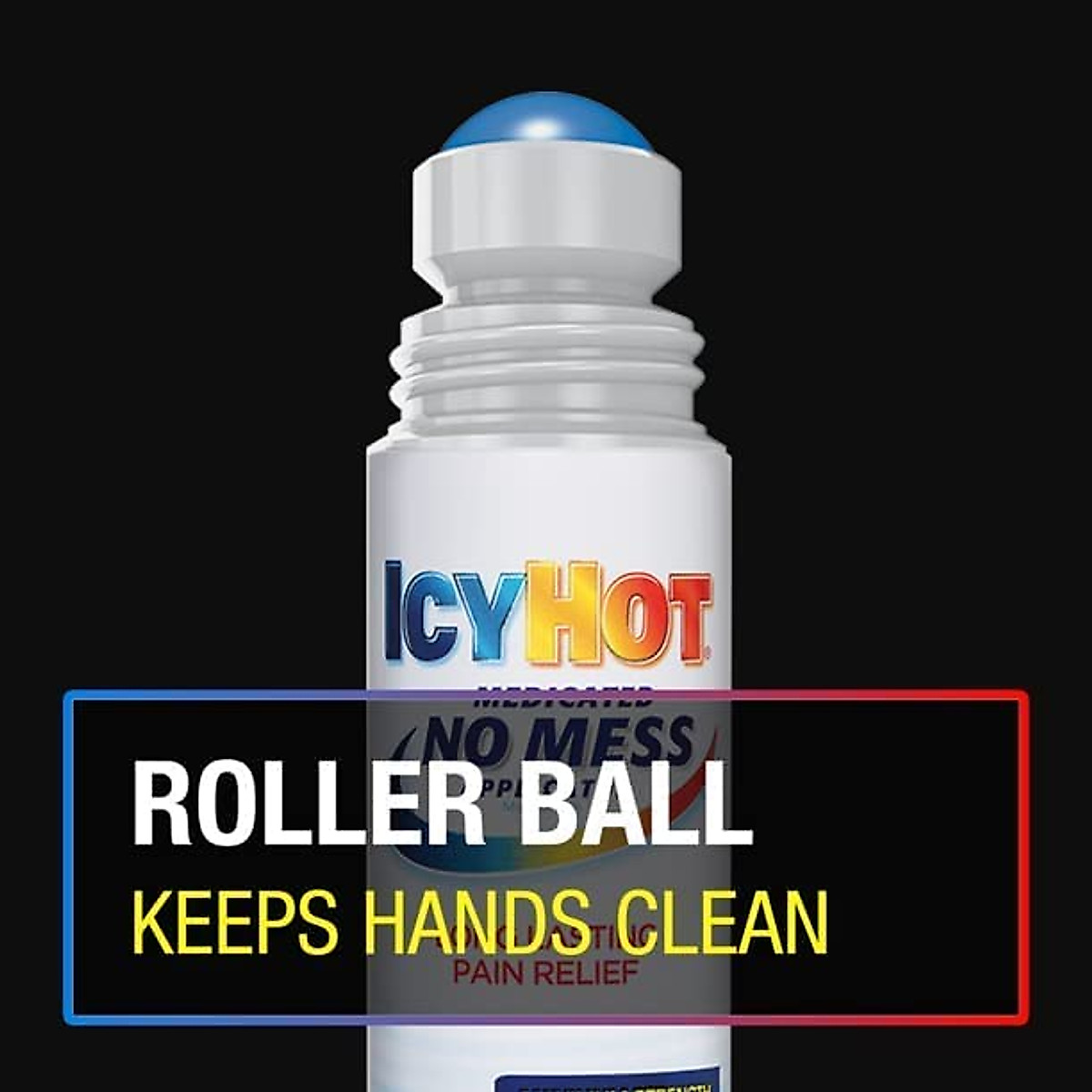 ICY HOT NO Mess APPLICATOR 2.5OZ CHATTEM Incorporated