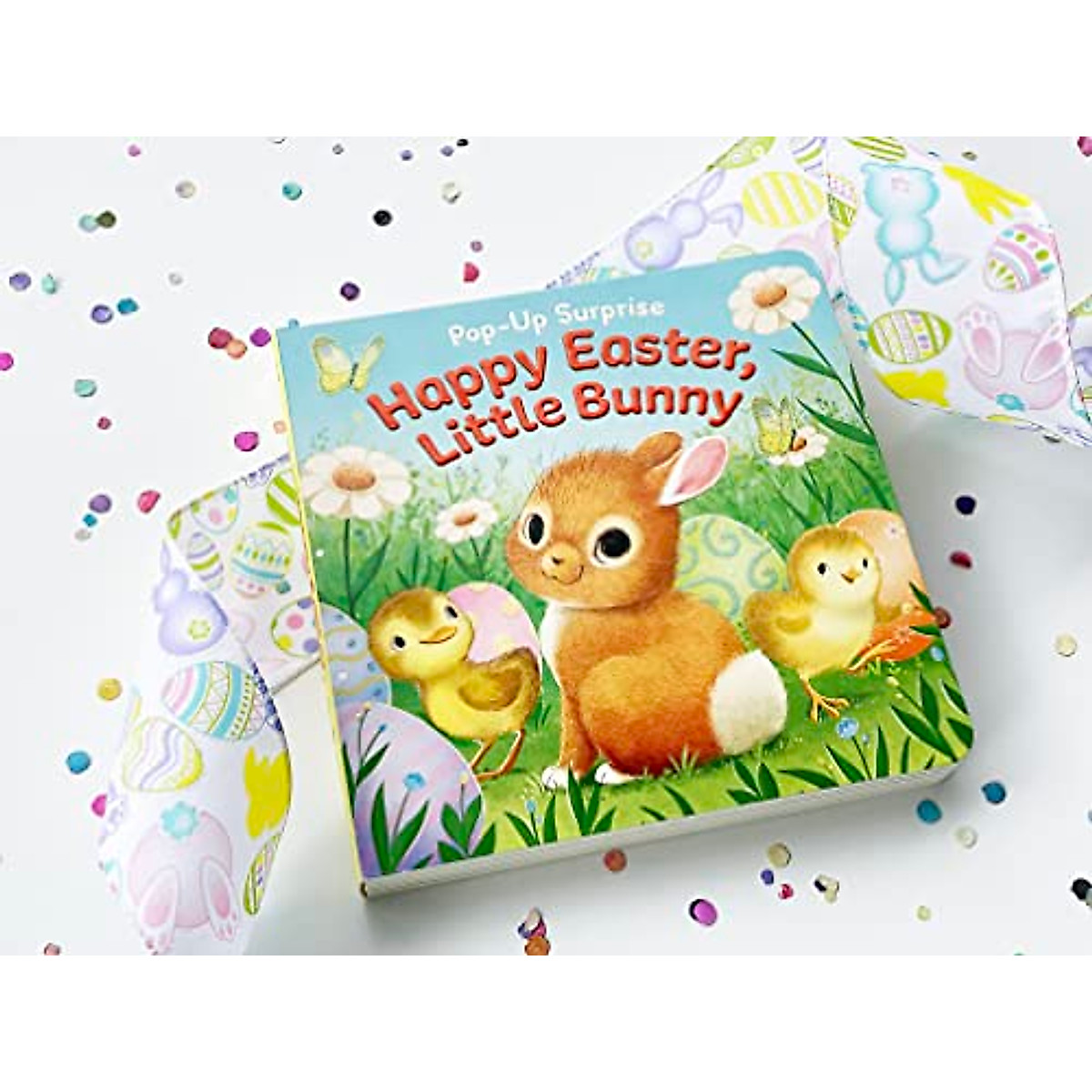 Happy Easter, Little Bunny Lift-a-Flap & Pop-Up Surprise Children's Board Book, Ages 2-6