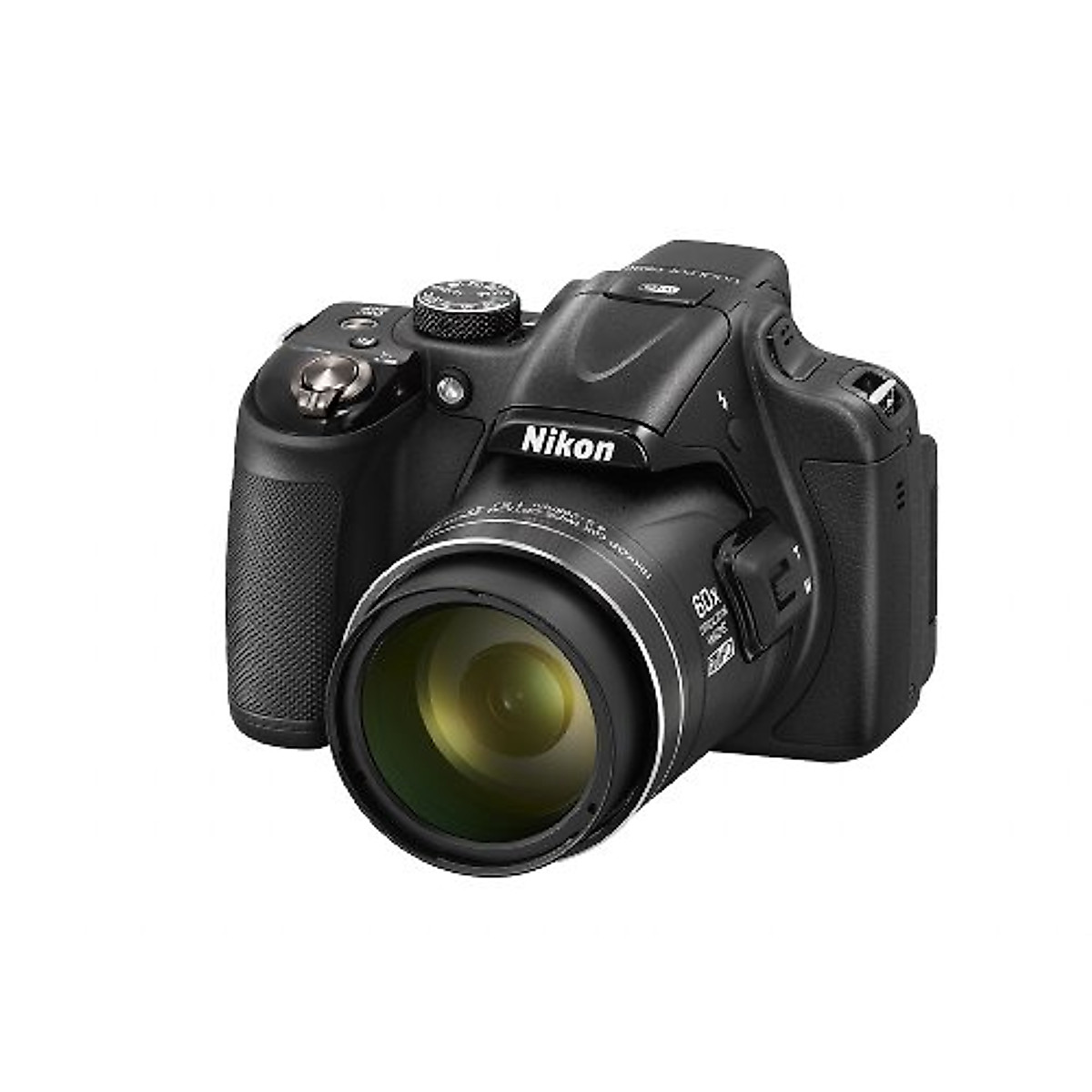 Nikon COOLPIX P600 16.1 MP Wi-Fi CMOS Digital Camera with 60x Zoom NIKKOR Lens and Full HD 1080p Video (Black) (Discontinued by Manufacturer)