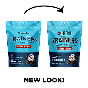 BIXBI Trainers - All Natural Low Calorie Grain-Free Dog Training Treats, 6-Ounce
