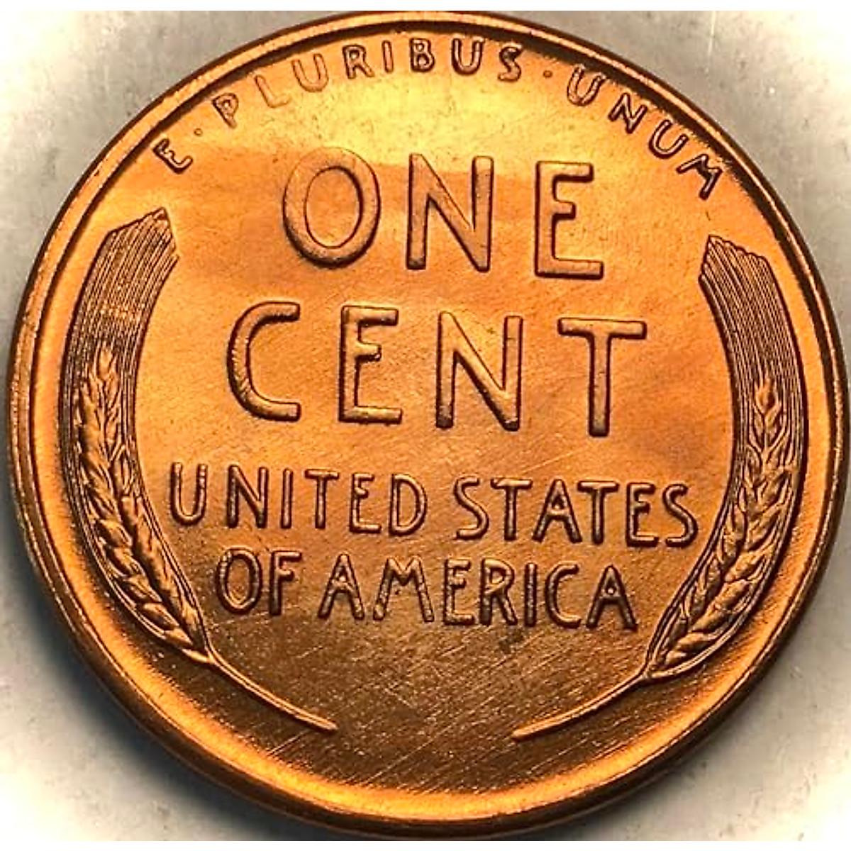 1955 S Lincoln Wheat Cent Red BU MS Penny Seller Mint State