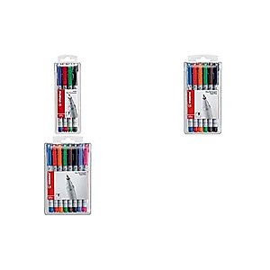 Stabilo® OHPen universal pen medium, water-soluble, pack of 8, pack of 8
