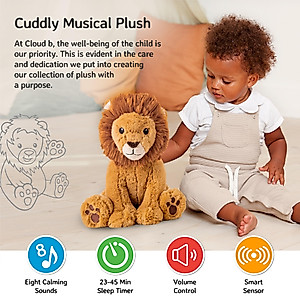Cloud b Sound Machine with White Noise Soothing Sounds | Cuddly Stuffed Animal | Adjustable Settings and Auto-Shutoff | Sleep Sheep
