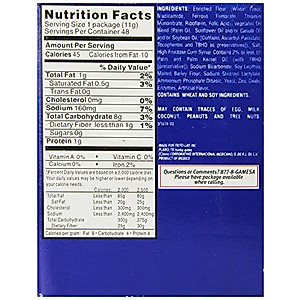 Gamesa Saladitas Crackers, 48 Count (Pack of 1)