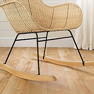South Shore Balka Rocking Chair, Rattan