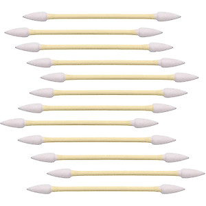 1200pcs Precision Tip Cotton Swabs for Makeup, Bamboo Sticks and Double Pointed
