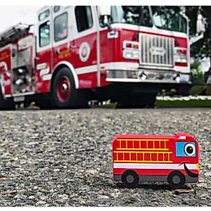 Potty Time Adventures Potty Training Chart for Toddlers by Lil ADVENTS - 14 Wooden Stacking Block Toys - Potty Training Advent Game, Behavior Reward Chart, Car Stickers, Activity Board - Busy Vehicles