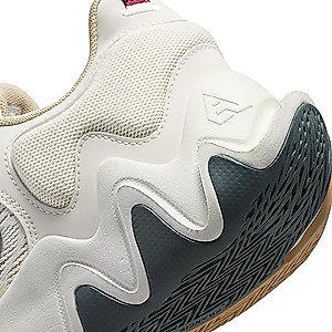 Nike Men's Giannis Immortality 2 Athletic Basketball Shoes (Sail Smoke Gray Yellow) US Size 9