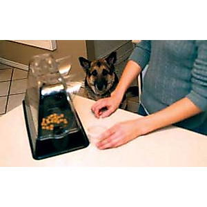 Felines Only - the Purrrfect Cat Dish - Veterinarian Designed Cat Feeding Bowl that Keeps Dogs Out of the Cat Food