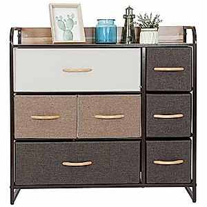 MAXCBD Nightstand Bedside Table Drawer Cabinet Storage Dresser Shelf Organizer Bins Cabinet Fabric Drawers Nightstands Protect Furniture Stand Boasts A Slim Storage Tower Dresser