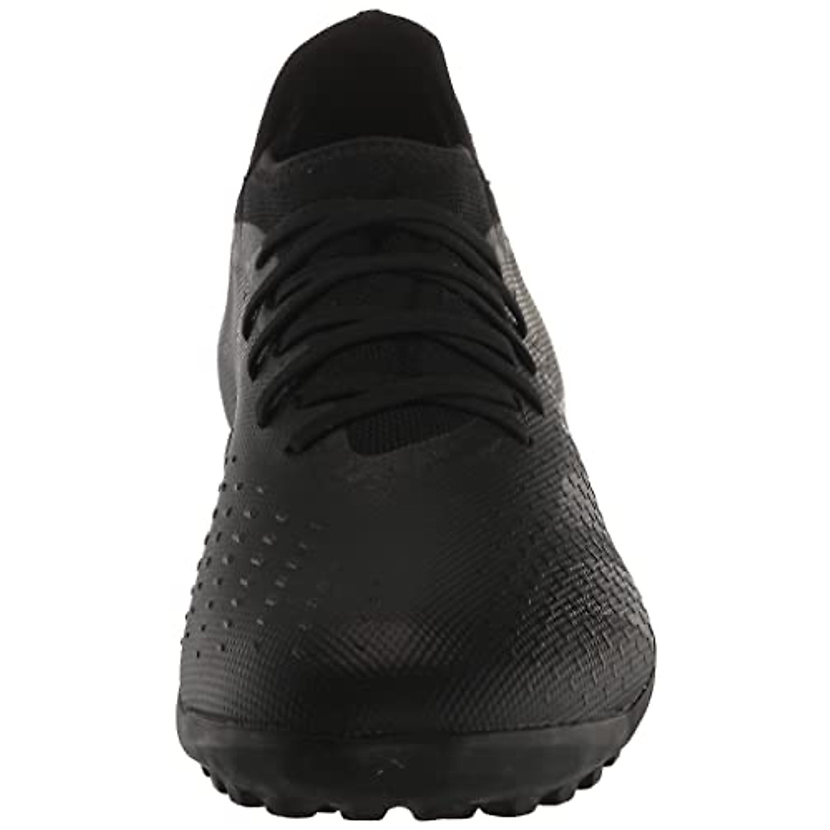 adidas Unisex Predator Accuracy.3 Turf Soccer Shoe, Black/Black/White, 9 US Men