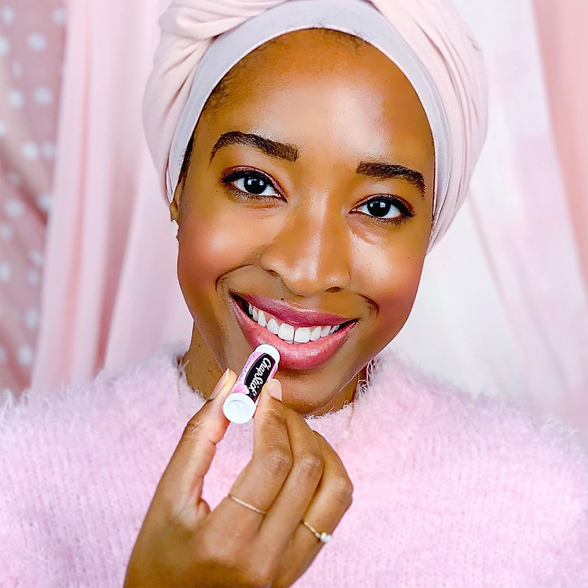 ChapStick Lip Balm, Cotton Candy – Fun & Yummy Moisturizing Lip Care for Dry, Cracked Lips, 0.15 Oz Ea